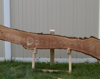 Russian Olive Wood Slab #D3 Dimensions 80"L 14"W - Beautiful Shape ...