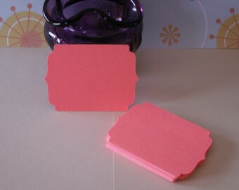 49 brown 2 1/2 inch pattern card stock tags by memories4alifetime