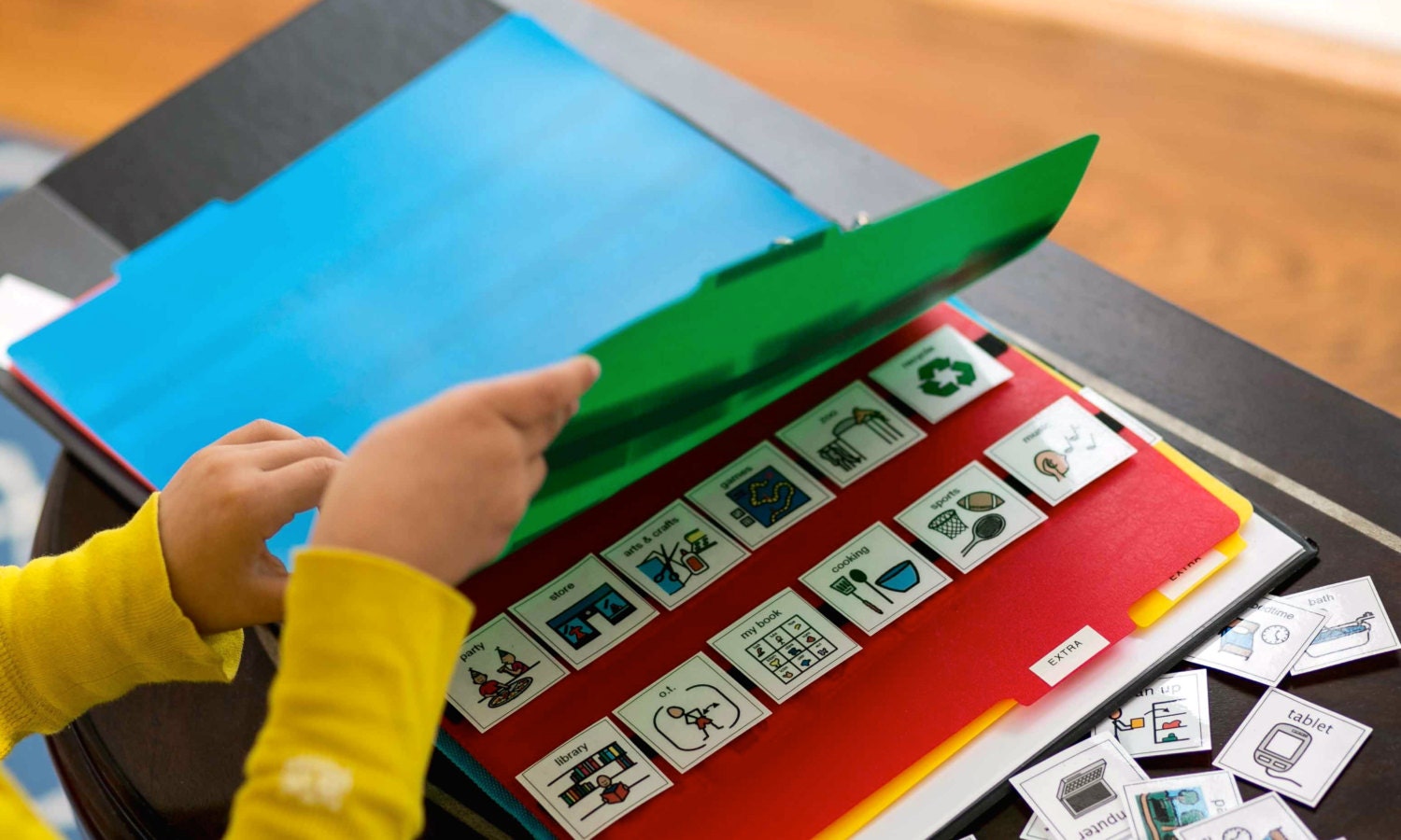 Visual Schedule Book for Daily Routines PECS System Visual