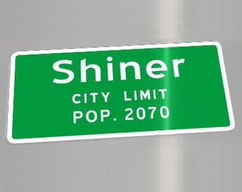 City limits sign | Etsy