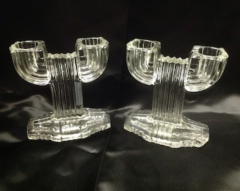 Double candle holder | Etsy