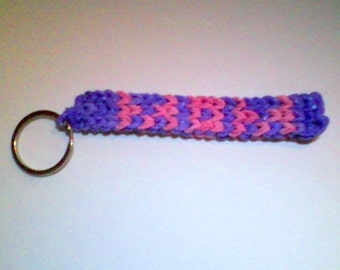 Popular items for loom band keychain on Etsy