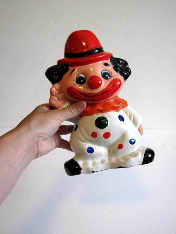 Vintage Clown Bank