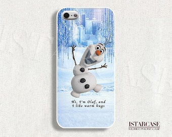 Popular items for olaf phone case on Etsy