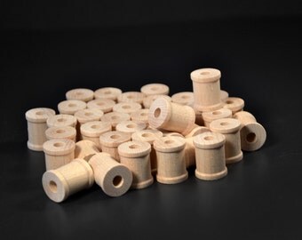 Popular items for Vintage wood spools on Etsy