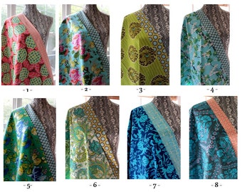 Robe - Kimono Robes - Bride and Bridesmaids Robe - Above Knee Length ...