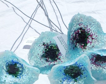 Popular items for fused glass garden on Etsy
