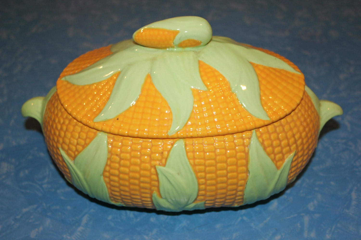 Cute As Corn – Unique and Quirky China Lidded Servng Dish – Haute Juice