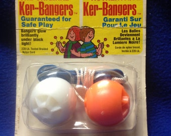 Vintage 1970s Ker Bangers Clackers, MIP
