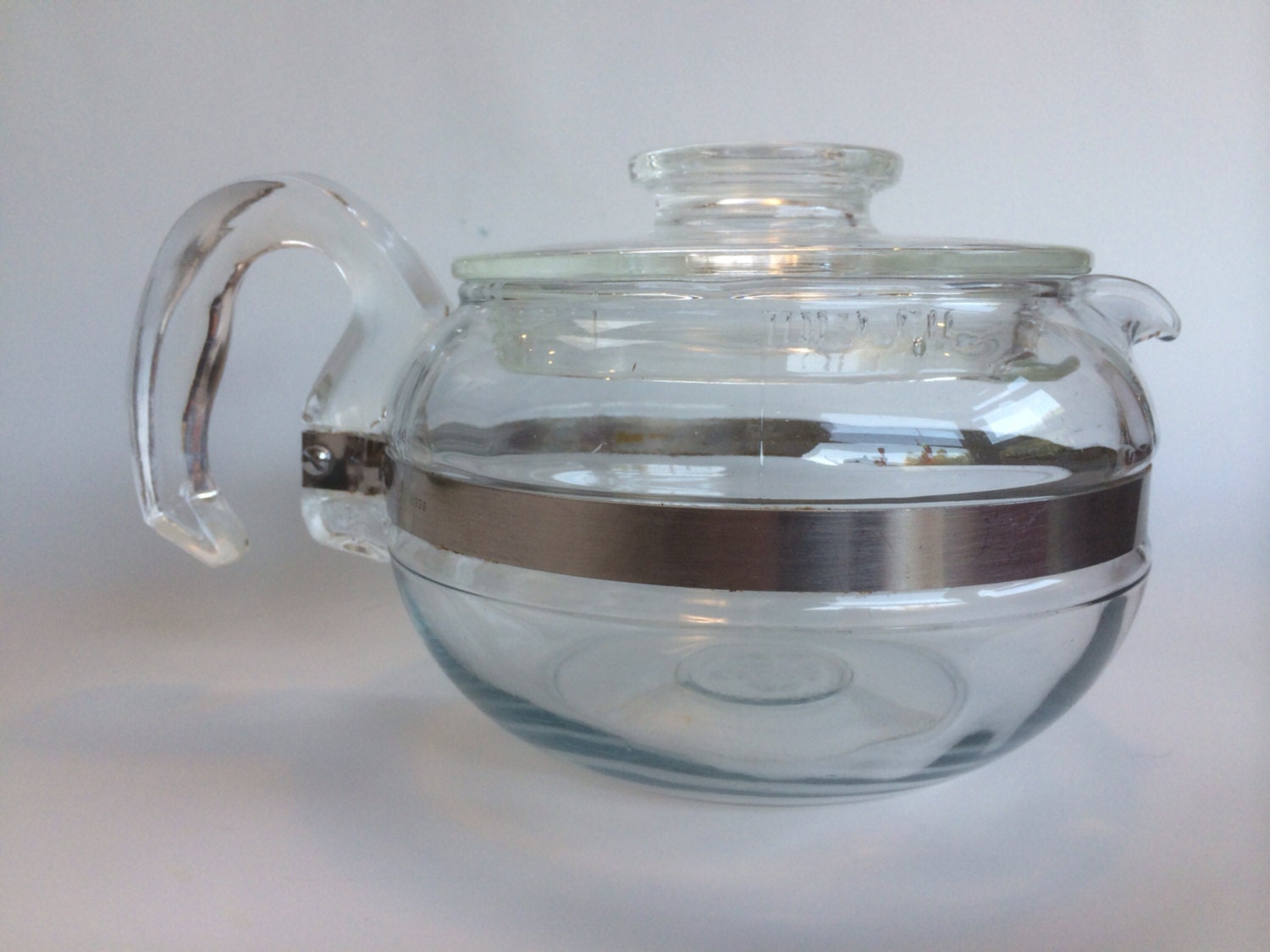 Vintage Pyrex Tea/ Coffee Pot Clear Glass Flameware – Haute Juice