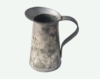 Popular items for tin pitcher on Etsy