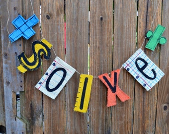 Math classroom decor | Etsy