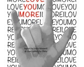 ASL Photo Art & Handmade Cards by LoveLettersbyEmily on Etsy