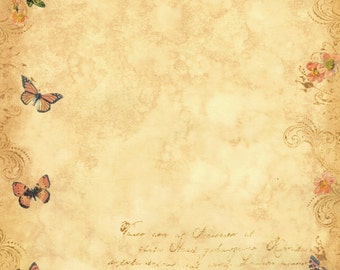 Popular items for vintage style paper on Etsy