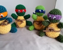 Popular items for ninja turtle set on Etsy
