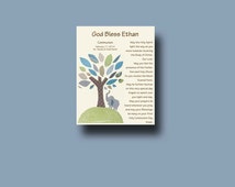 Unique first communion poem related items | Etsy