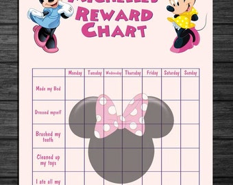 Minnie Mouse Chore Chart