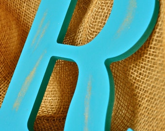 Wooden letter r | Etsy