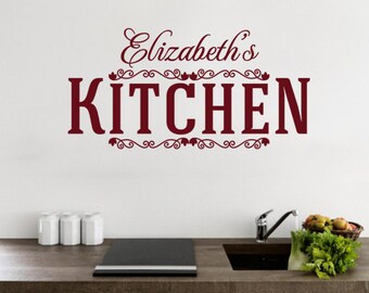 Popular items for kitchen wall letters on Etsy