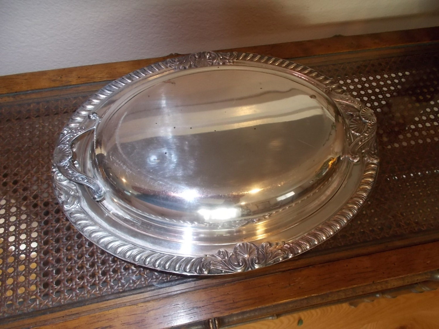 Vintage Silverplate vegetable dish with lid Bristol Silver silver plate ...