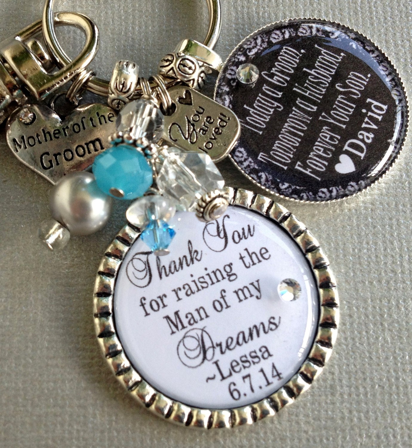 MOTHER of the BRIDE gift PERSONALIZED mother of the groom