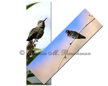 Popular items for hummingbird bookmark on Etsy