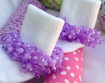 Beaded socks | Etsy