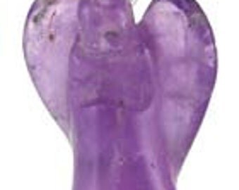 Popular items for amethyst angel on Etsy