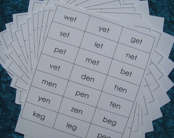 Montessori Sight Words / Puzzle Words PDF by montessorimaterial