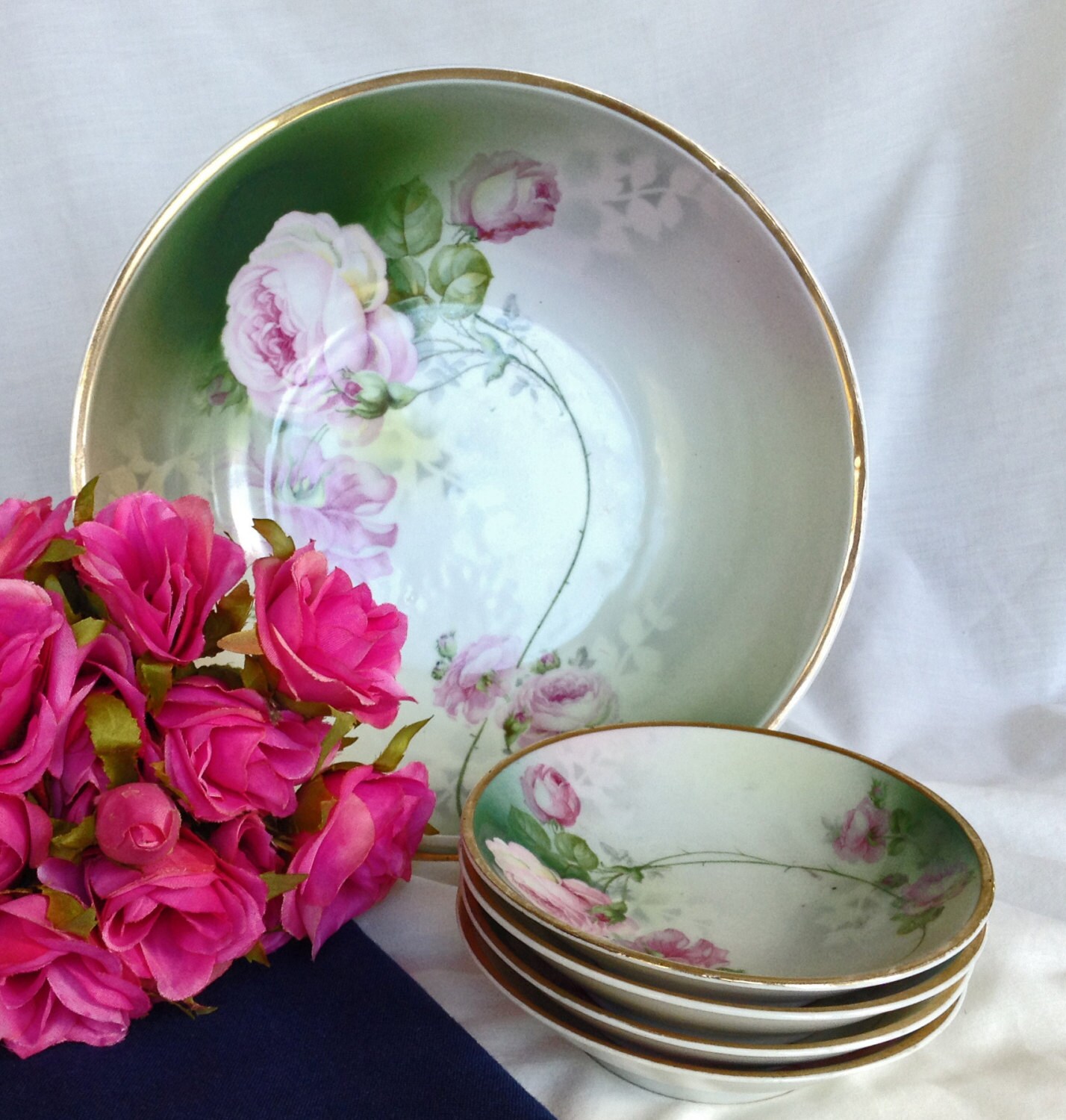 5 Pc Berry Bowl Set, German Berry Set, Dessert Set – Haute Juice