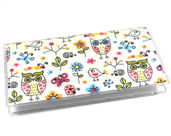 Owl checkbook cover | Etsy