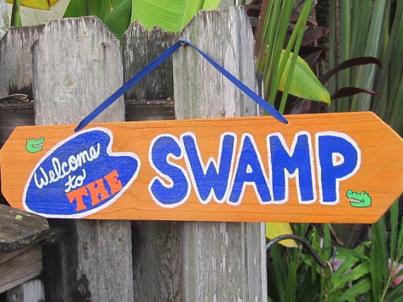 Funny Swamp Signs