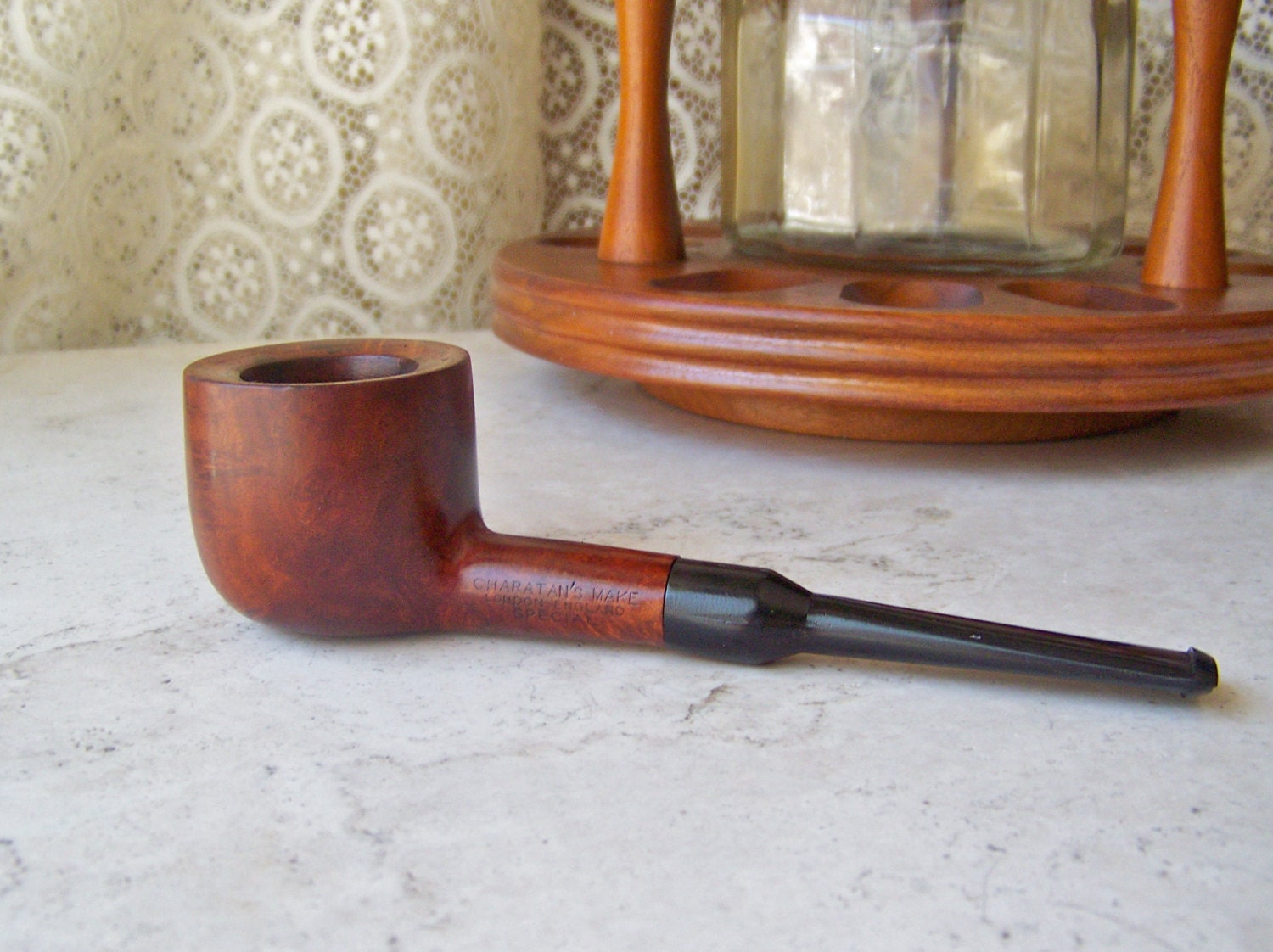 Vintage Pipe Charatan’s Make London England Tobacco Pipe Mans Pipe Man ...