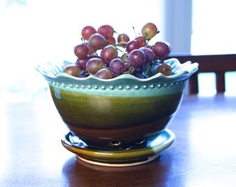 Personalized Pottery For Wedding Home & by RiverStonePottery