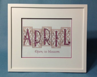 Framed name meanings | Etsy