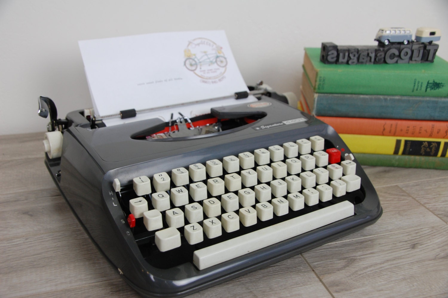 Cursive Brother Signature typewriter 440T script typeface