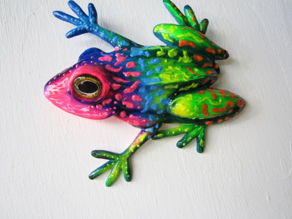 Rana en madera | Tropical decor, Frog, Tropical