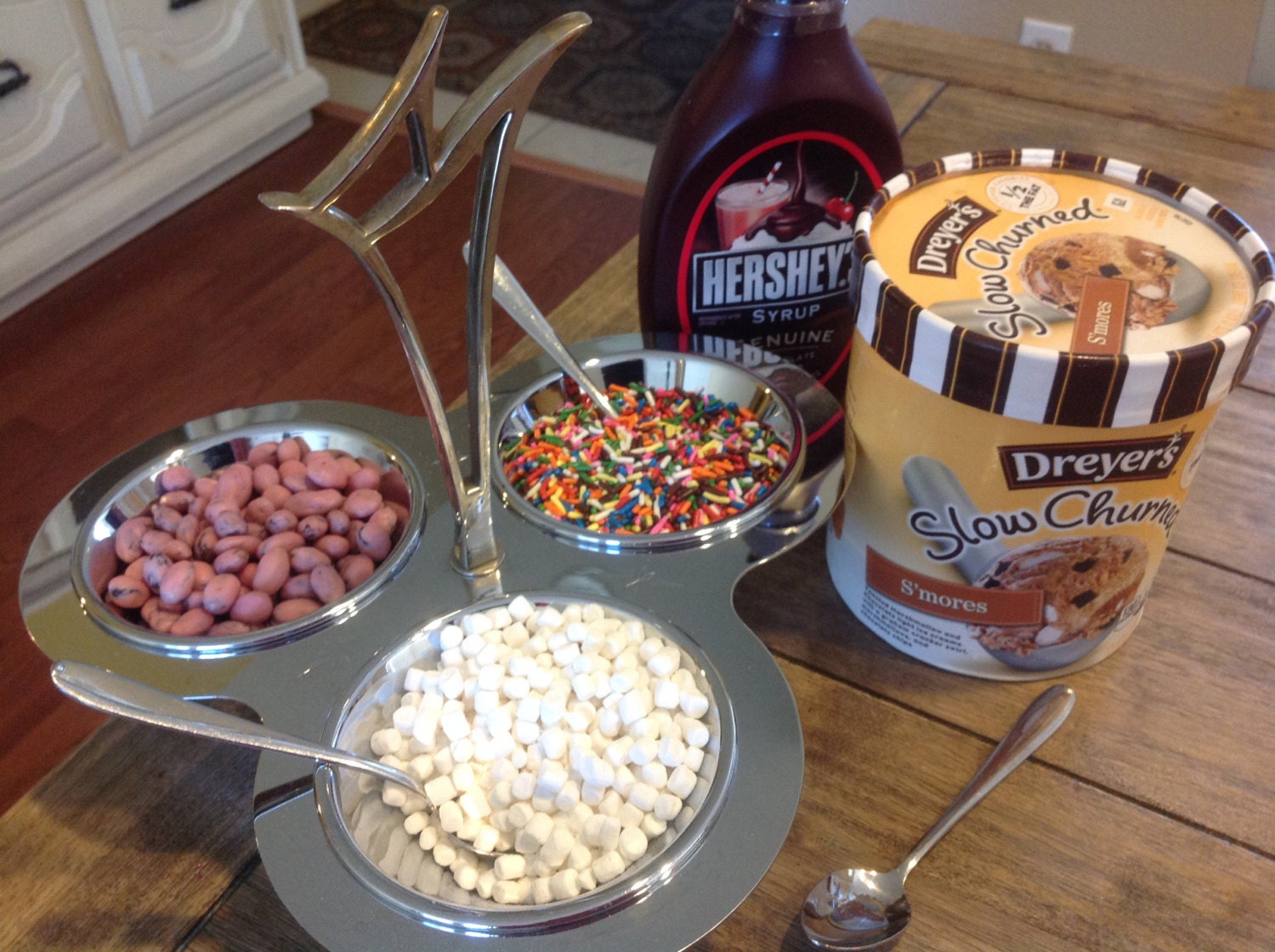 Large Chromex Condiment Server 4 Piece Set – Haute Juice