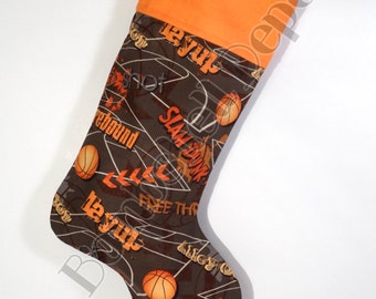 Popular items for basketball stocking on Etsy