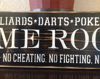 Billiard signs | Etsy