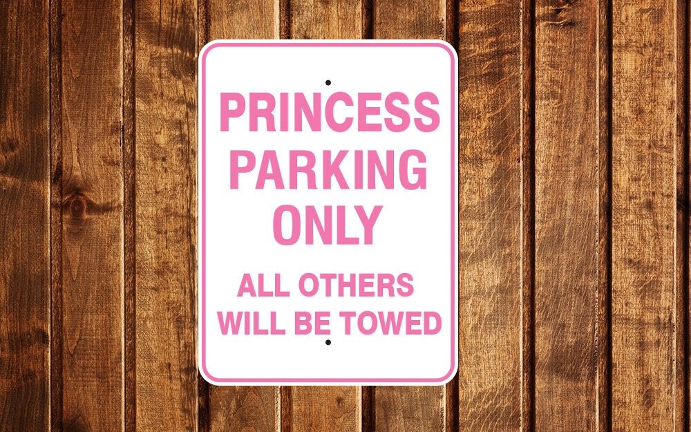 Custom Your Text Parking Sign 12 x 18 personalized sign