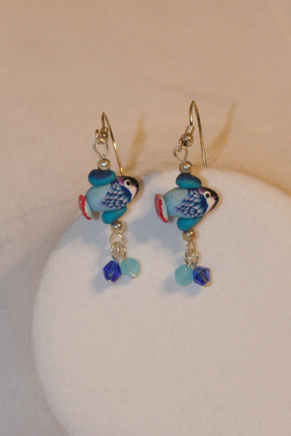 Cute Fimo Clay Fish Earrings