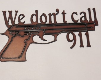 metal gun sign – Etsy