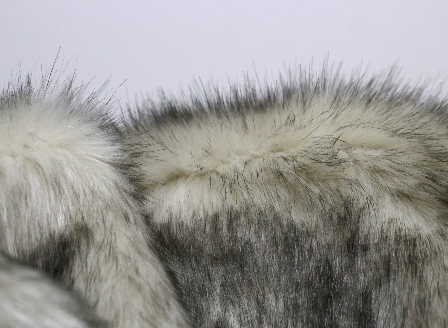 Husky fur 9 L x 6 W Arctic wolf fur Artificial