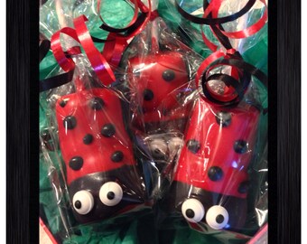 Ladybug party Ladybug chocolate covered Rice by Sparklesbaby