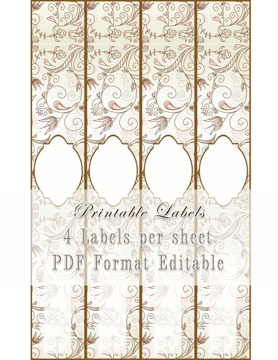 1144 Print Your Own Labels Template - madisonmake