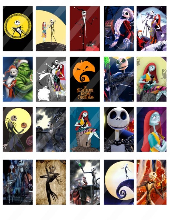 Nightmare Before Christmas digital collage by newdesigns4you