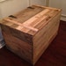 Rustic Toy Chest and Storage Trunk made from by BrittandTyler