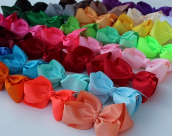 Popular items for solid color bow on Etsy