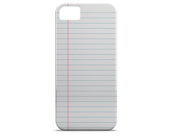 Notebook Paper iPhone 5s Case / iPhone 5C Case / iPhone 5 Case / iPhone ...